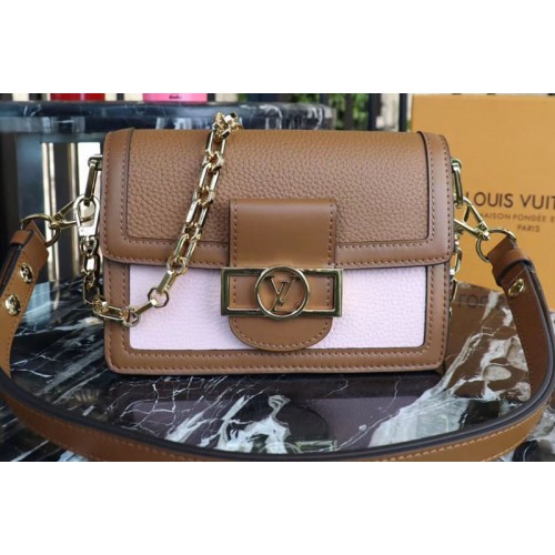 Louis Vuitton M44391 LV Calfskin Shoulder Bag Brown - iReplicaBags ...