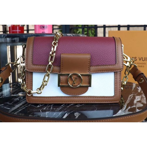 Louis Vuitton M44391 LV Calfskin Shoulder Bag Wine - iReplicaBags ...