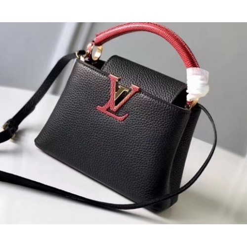 Louis Vuitton Capucines Mini Bag Lizard Handle