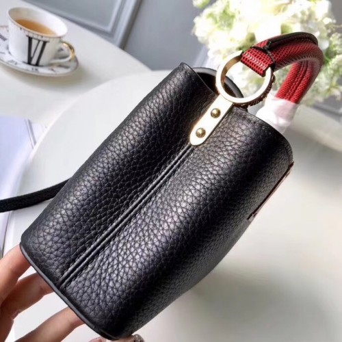 Louis Vuitton Capucines Mini Bag Lizard Handle