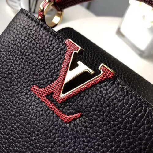 Louis Vuitton Capucines Mini Bag Lizard Handle