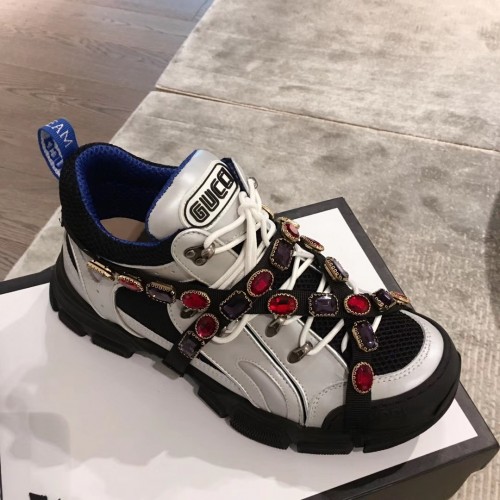 Gucci Flashtrek Sneakers with Removable Crystals 2019